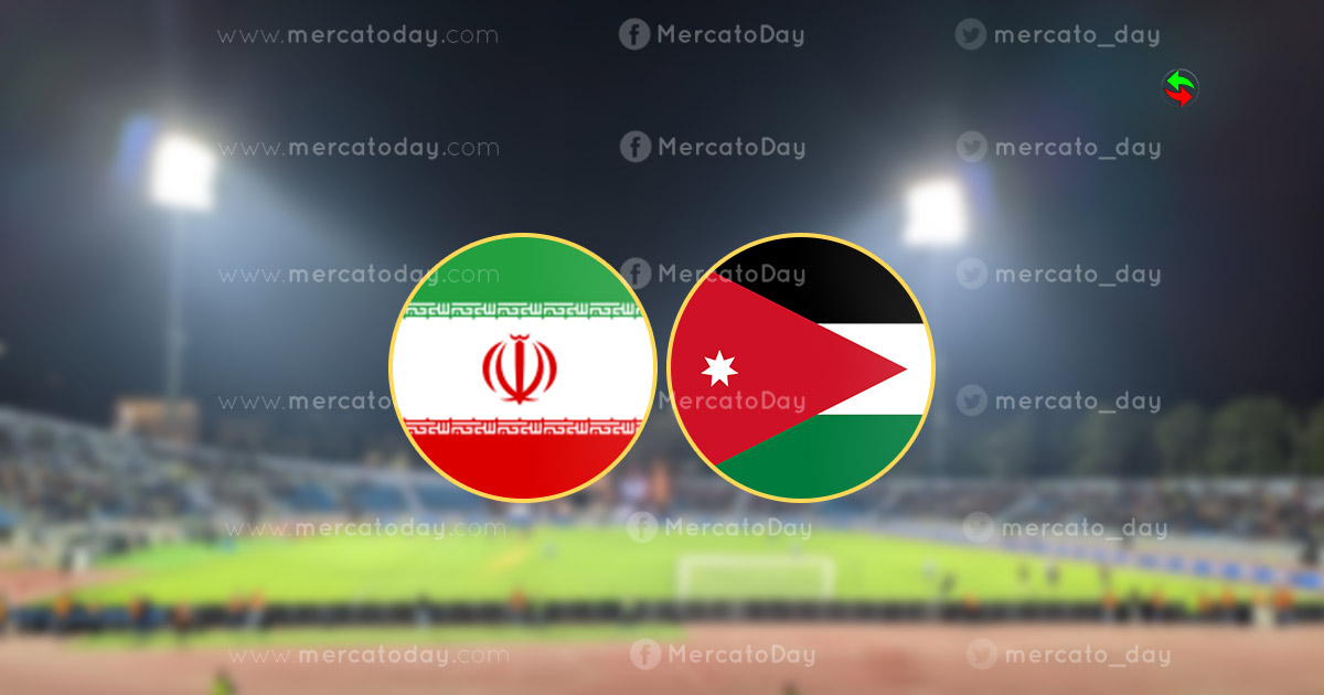 موعد مباراة الأردن وإيران الودية والقنوات الناقلة - ميركاتو داي