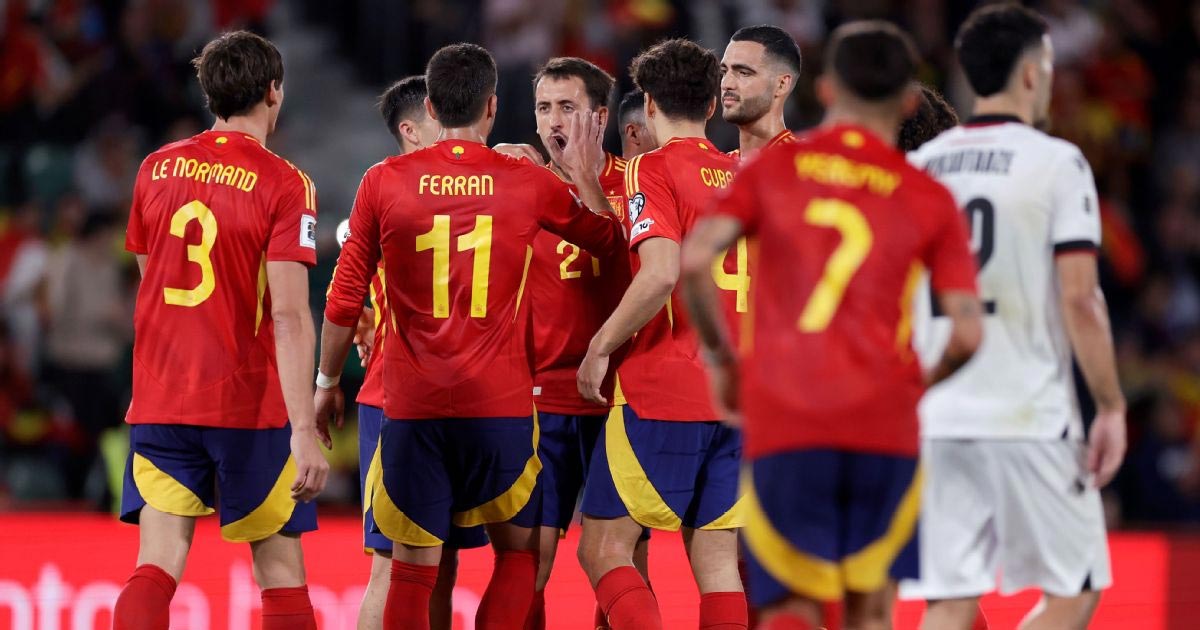 ثنائية بينو وأويارزابال تمنح إسبانيا فوزًا مستحقًا على جورجيا - ميركاتو داي